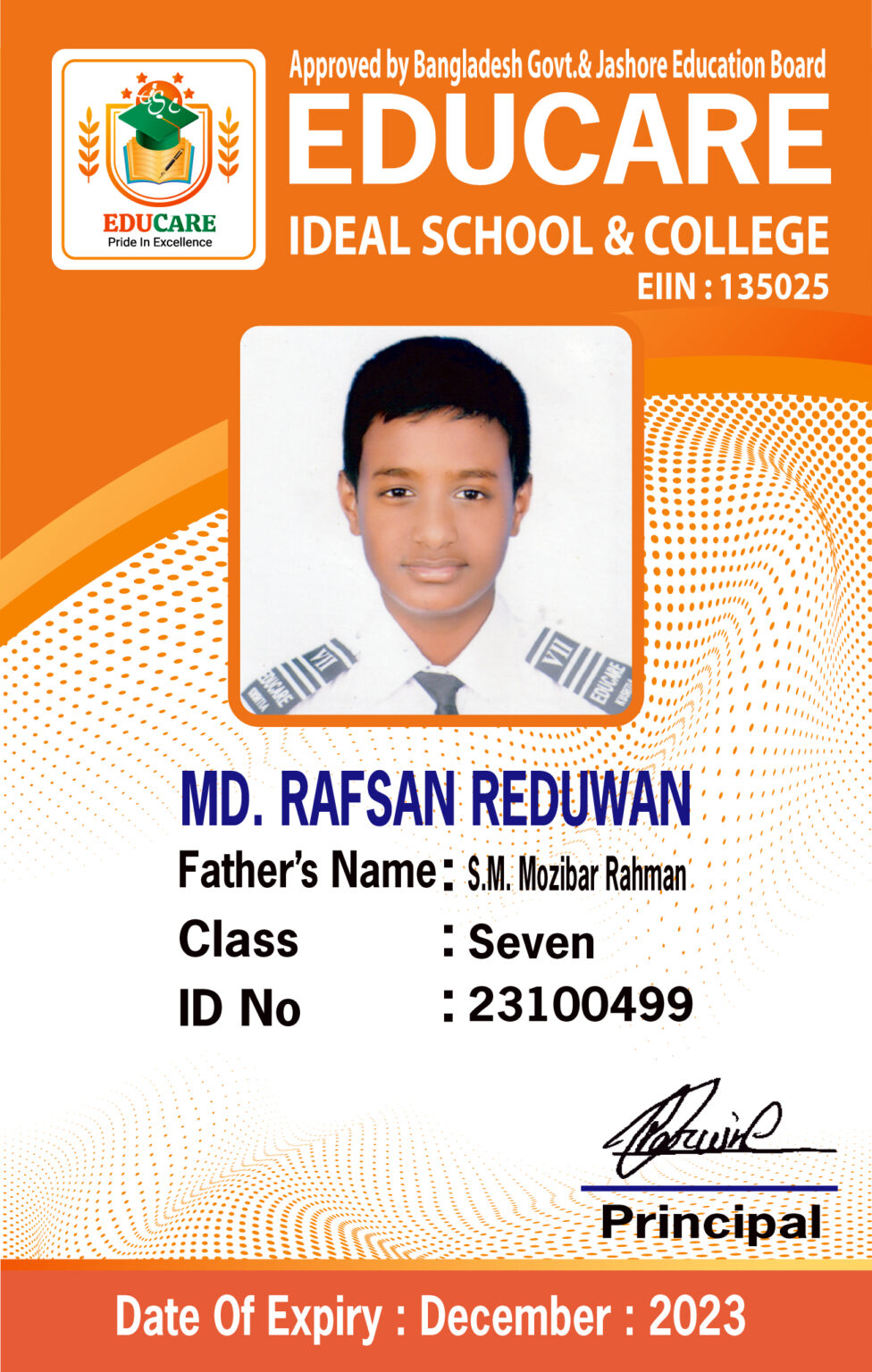 Student ID Card Full Pakege ( Normal Quality) - Best Marketplace